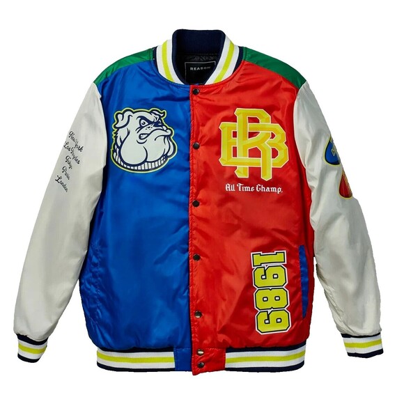 Reason | Jackets & Coats | Reason Varsity Jacket Mens Large Blue Red ...